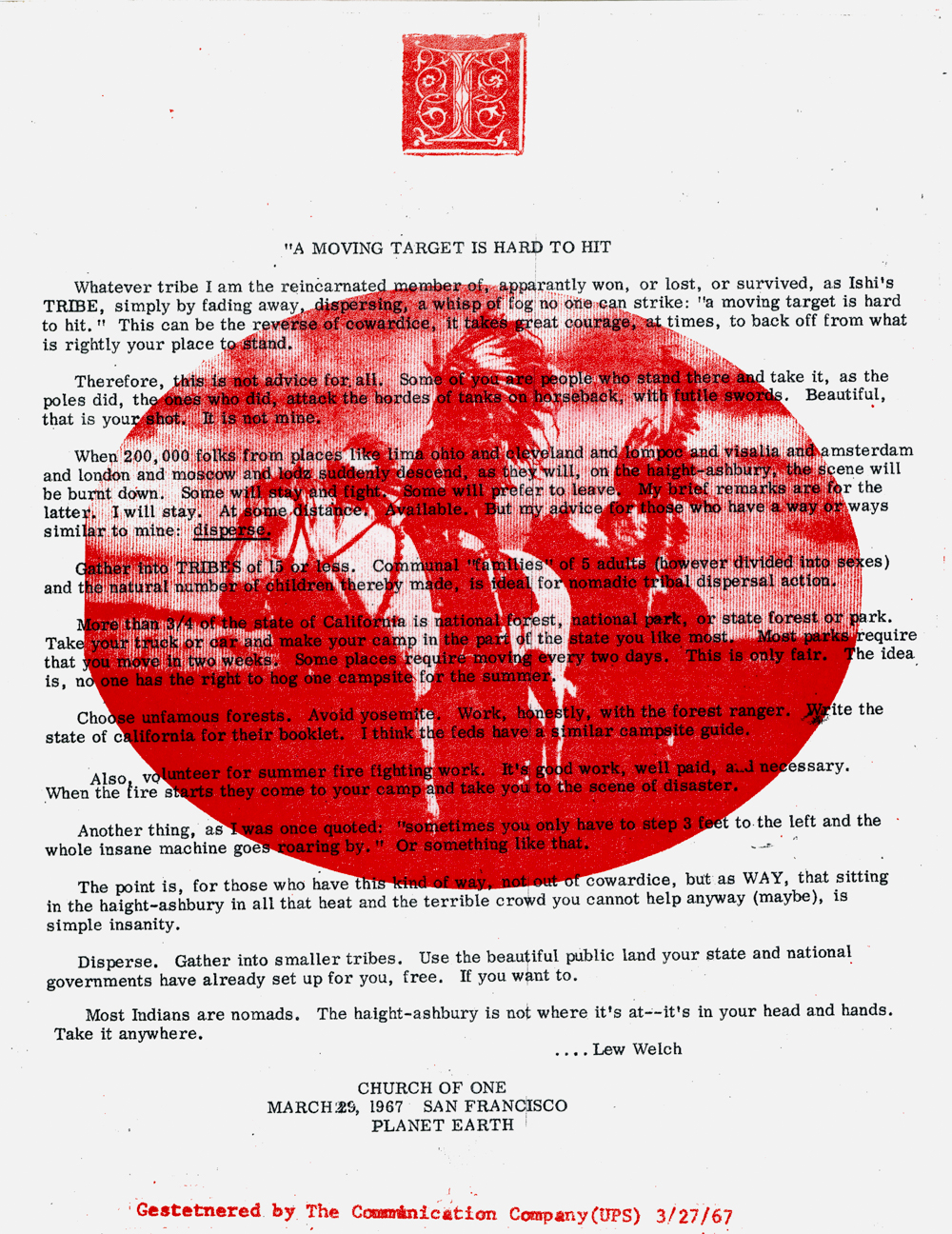 SF Diggers (1966-68, beyond)